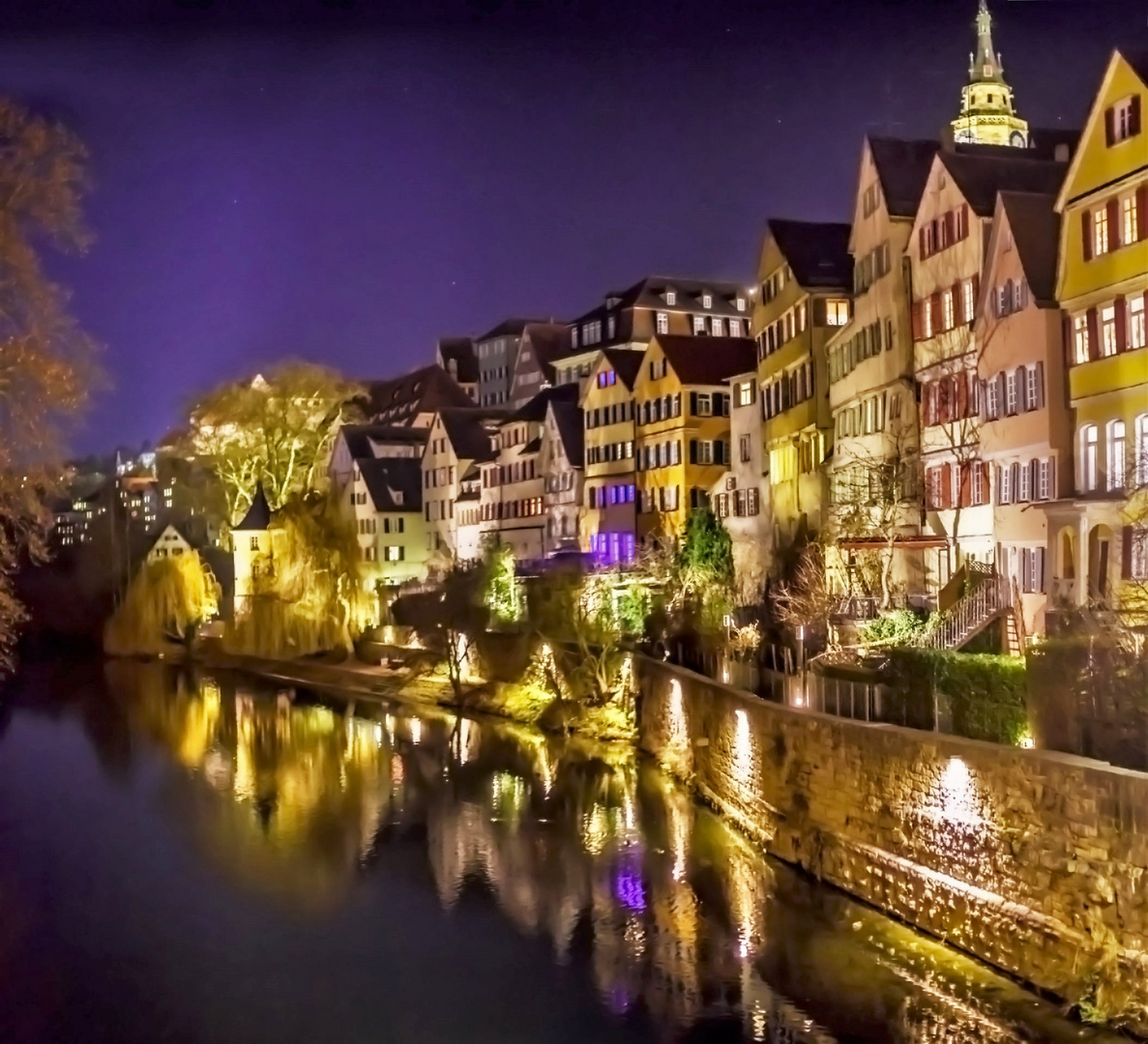 Tübingen Foto & Bild | fotos, nacht, architektur Bilder auf fotocommunity