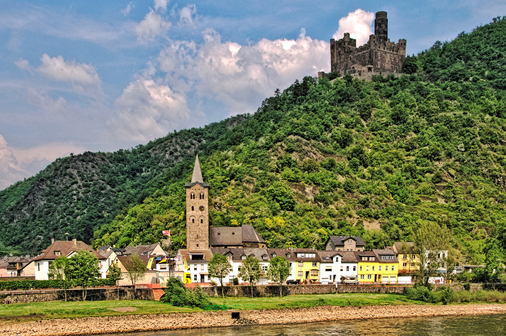 Türme am Rhein _ Burg Maus Foto & Bild | deutschland, europe, rheinland ...
