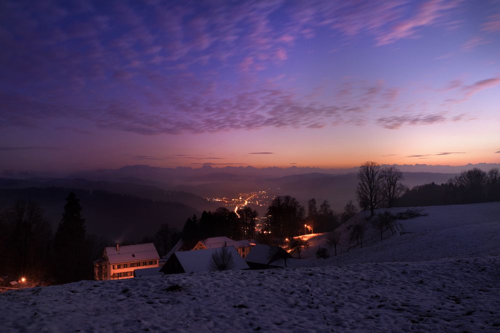Turbenthal Foto & Bild | landschaft, nacht, nachtaufnahme Bilder auf ...