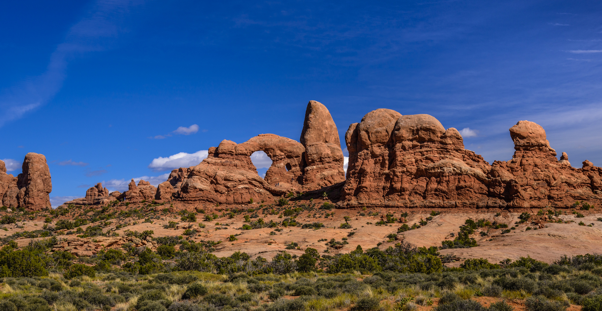 Turret Arch, Arches NP, Utah, USA Foto & Bild | landschaft, sandstein ...