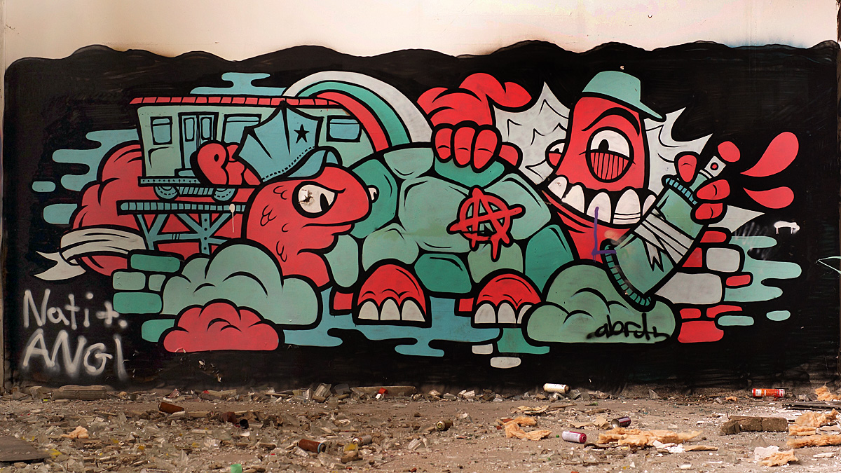 Turtle & Sprayer Foto & Bild | streetart, graffiti & tags ...