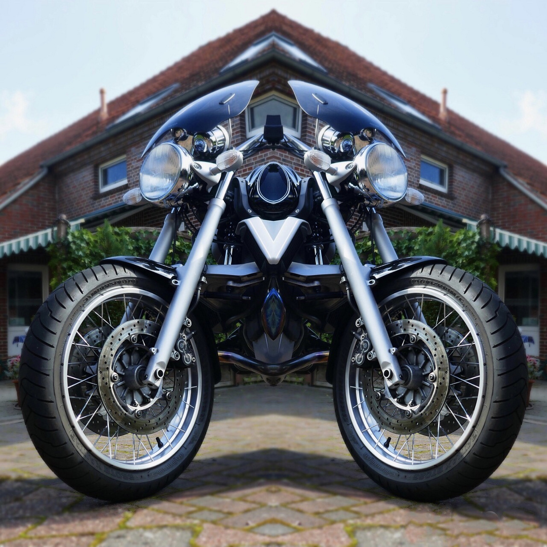 Twin Motorcycle Foto & Bild | experimente, autos & zweiräder ...