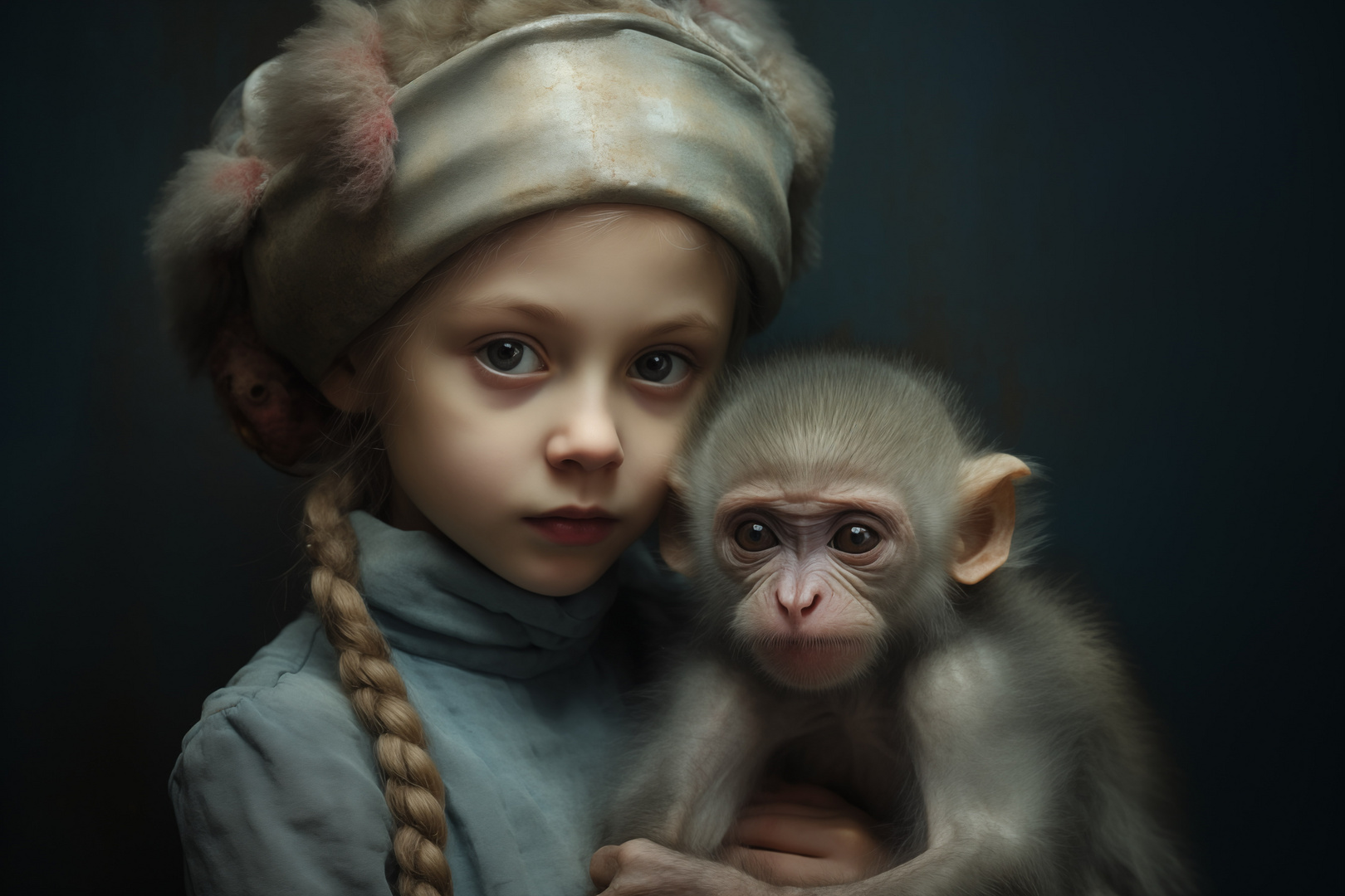 two but one kind Foto & Bild | ki-generierte bilder, ki - menschen, ki - portraits Bilder auf ...