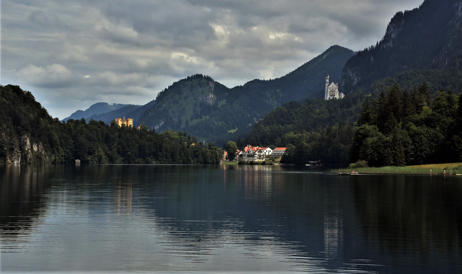 Über dem Alpsee... Foto & Bild | architektur, deutschland, europe ...
