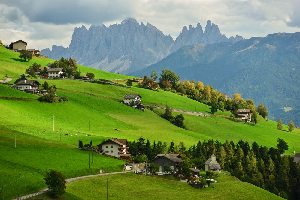 Über dem Eisacktal Foto & Bild | italy, world, grün Bilder auf ...