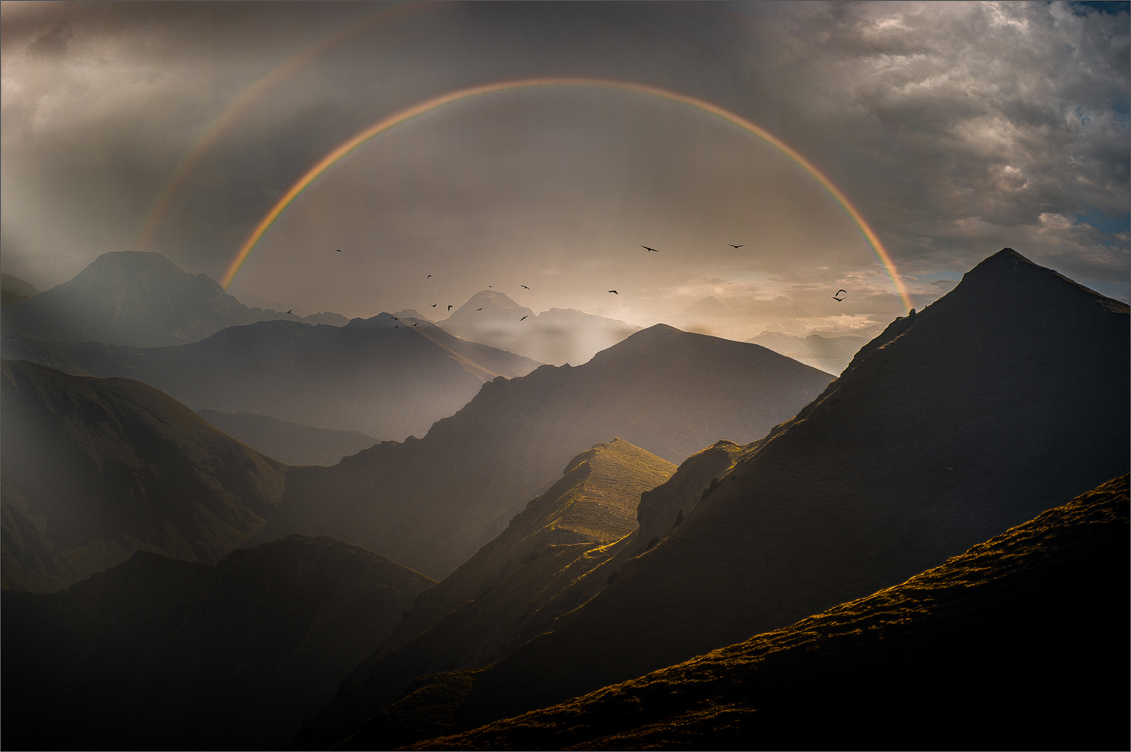 " Über dem Regenbogen " Foto & Bild | fotomontage, composing , fotos Bilder auf fotocommunity