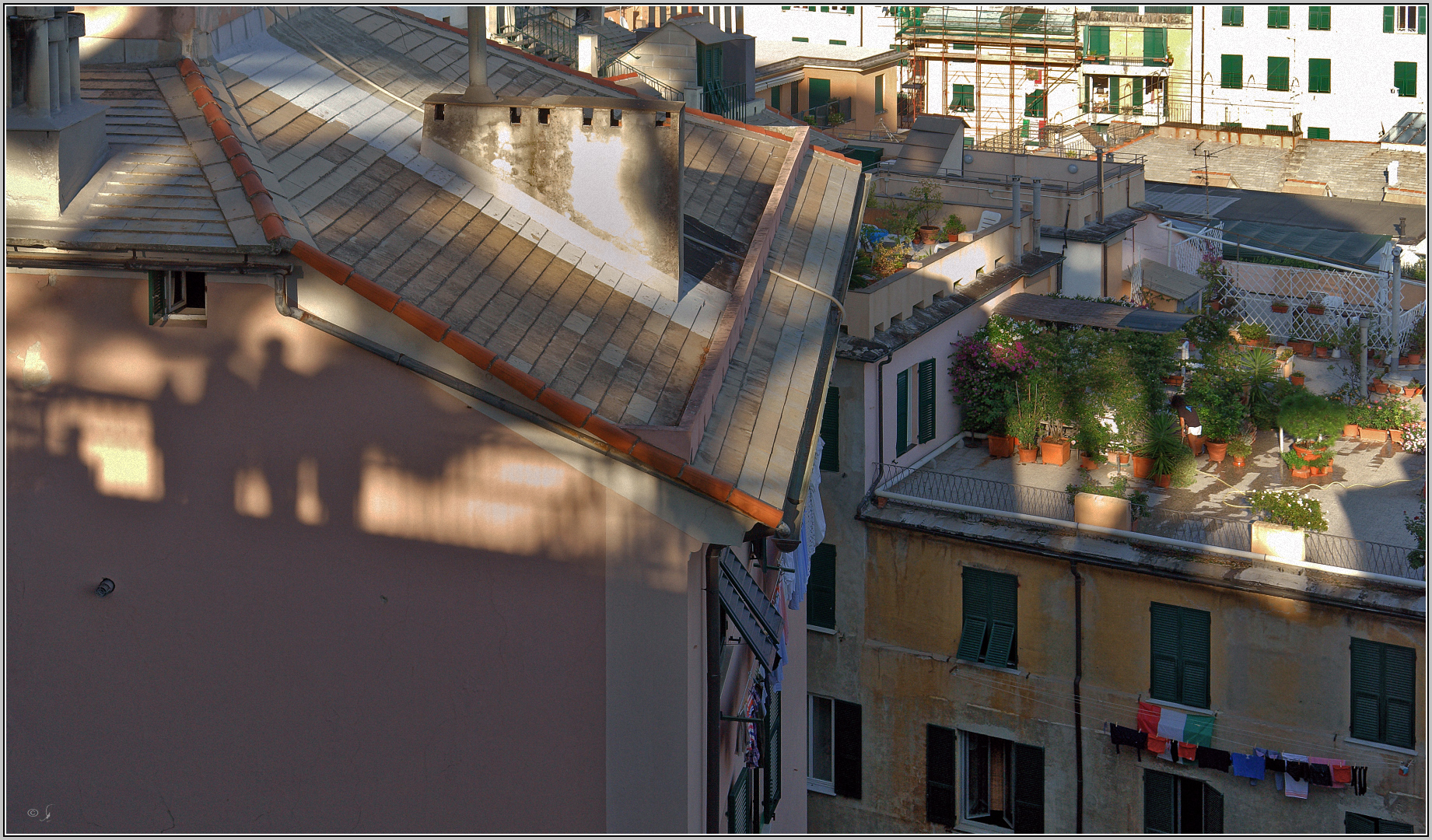 Über den Dächer von Castelletto - Genova Foto & Bild | architektur ...