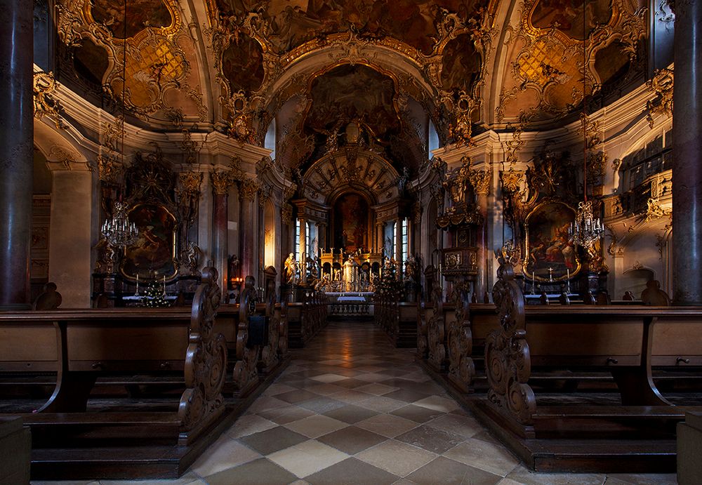 Über der Stadt Foto & Bild | main, barock, architektur Bilder auf ...