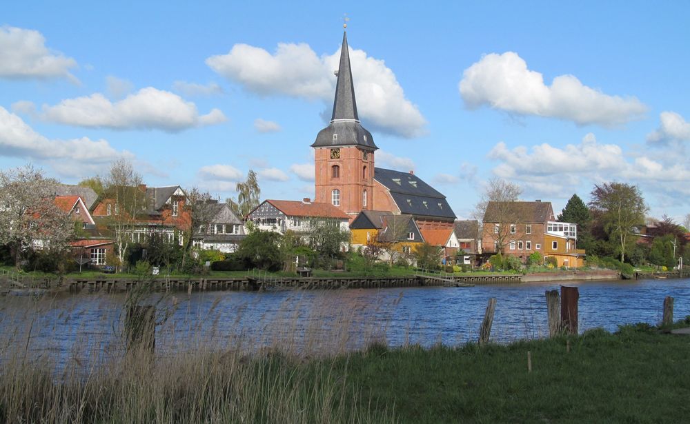 über die Oste ........... Foto & Bild | dokumentation, outdoor, bäume ...