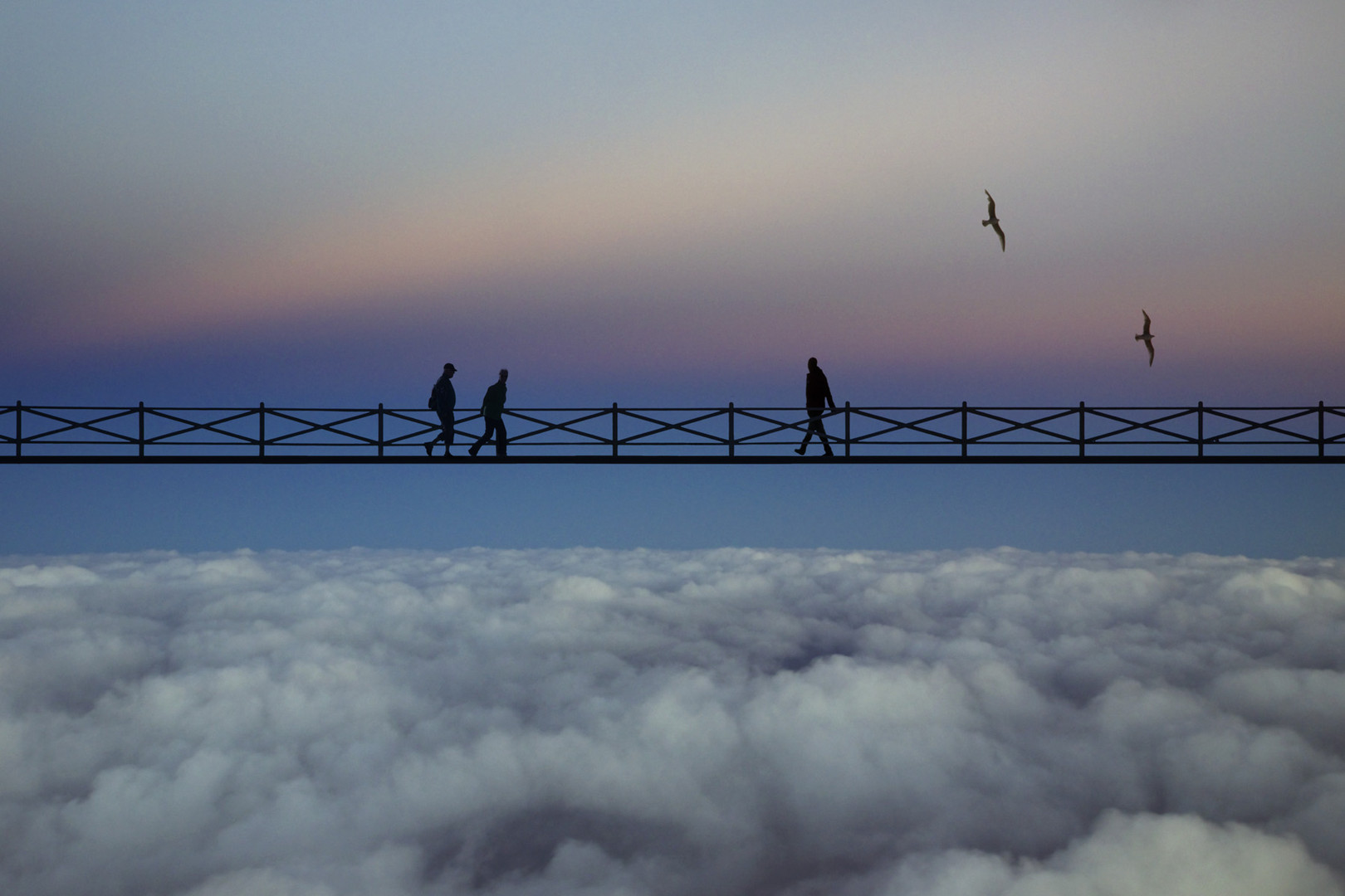 Übergang Foto & Bild | wolken, himmel, composing Bilder auf fotocommunity