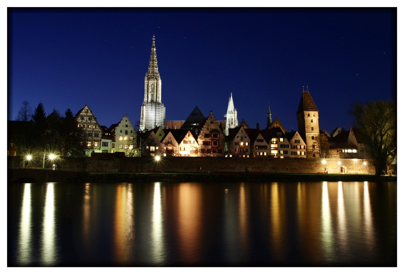 Ulm bei Nacht Foto & Bild | archiv, a r c h i v aktuell, contest ...