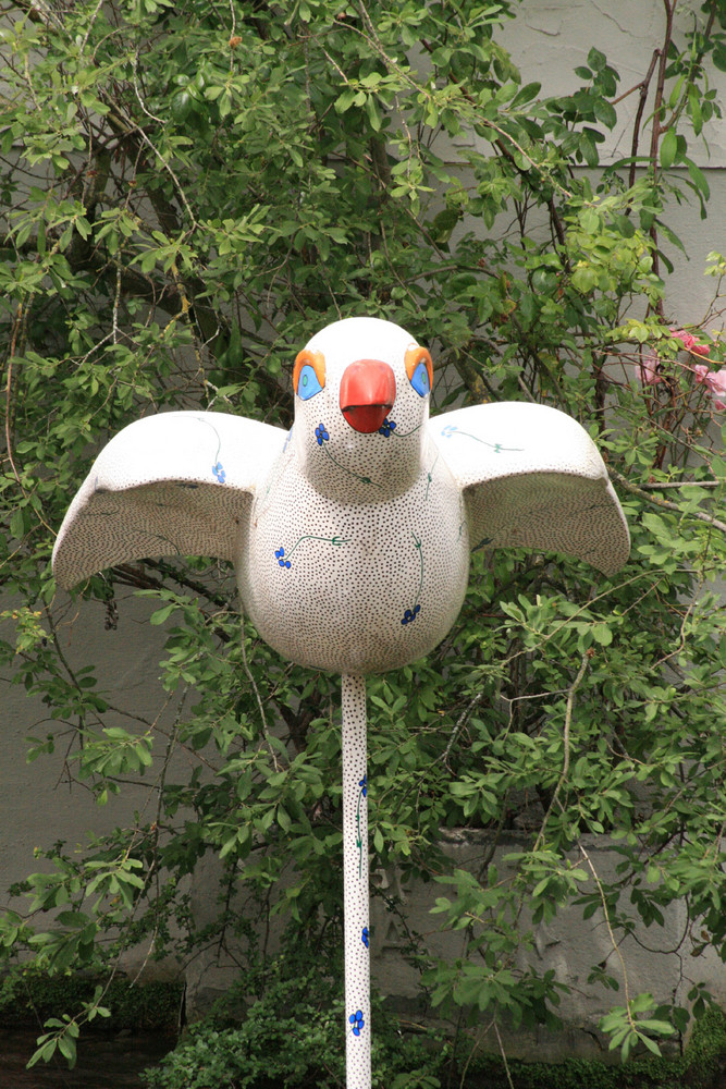 Ulmer Spatz - aufgestellt im Fischerviertel Ulm Foto & Bild ...