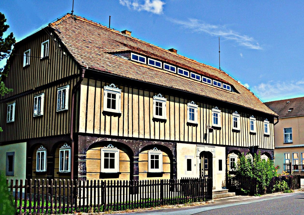 Umgebindehaus Leutersdorf Foto & Bild | architektur, profanbauten ...