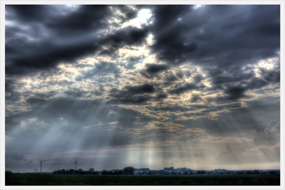 ...und der Himmel öffnete sich Foto & Bild | himmel, wolken, himmel ...