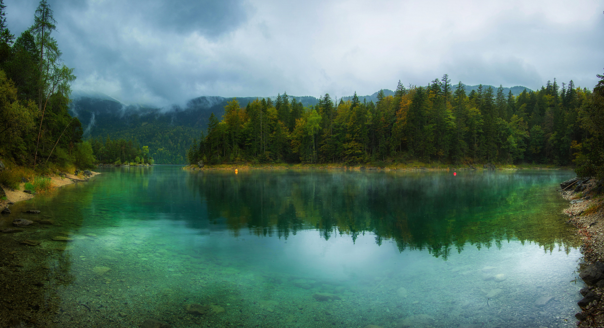 ...und immer wieder lockt der Eibsee.. Foto & Bild | wasser, himmel ...