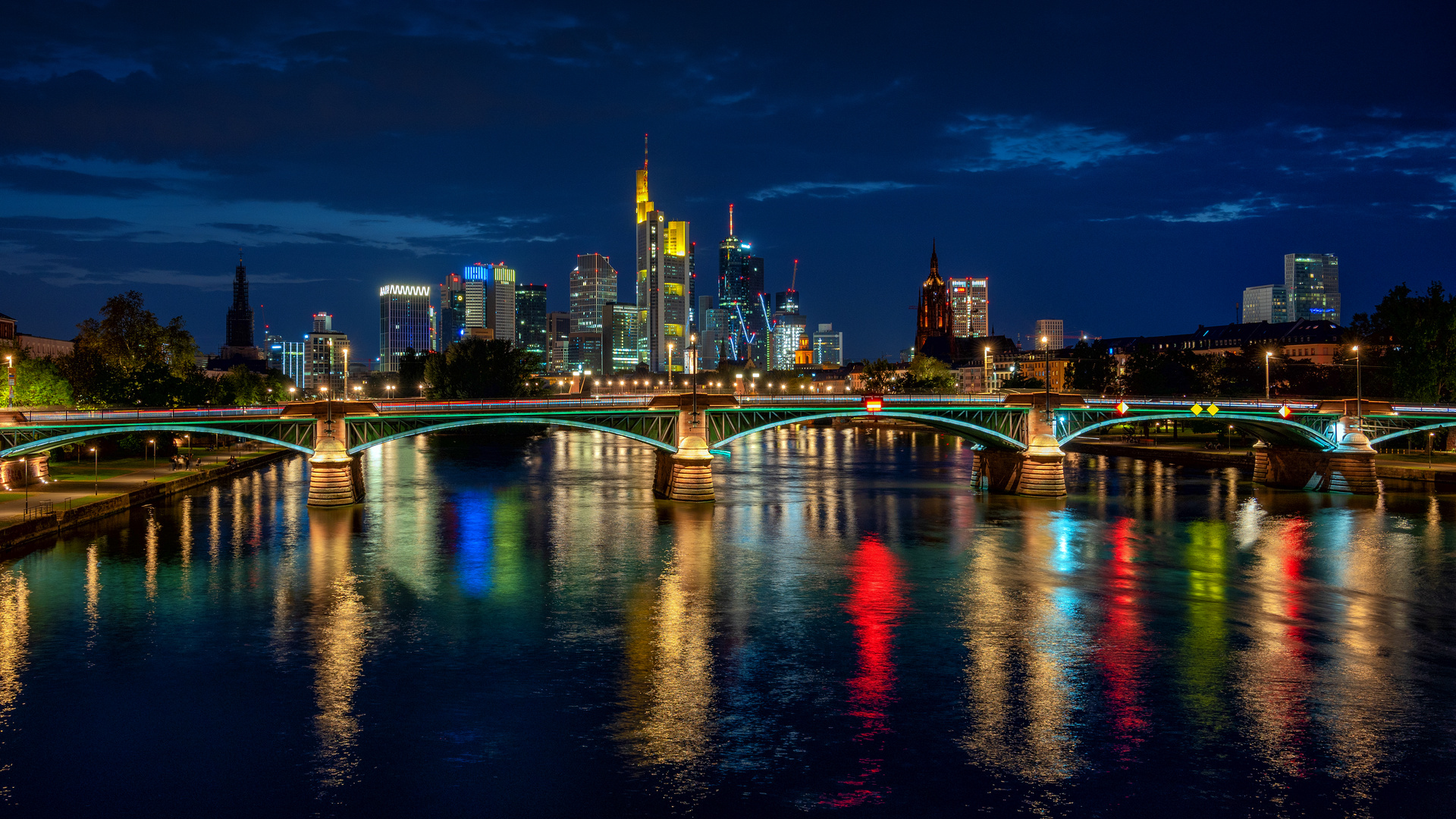 und wieder einmal die Skyline Mainhatten V4.0 Foto & Bild | fotos ...