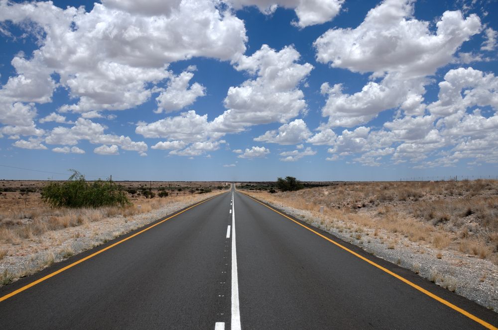 unendliche Strassen... Foto & Bild | africa, southern africa, namibia ...