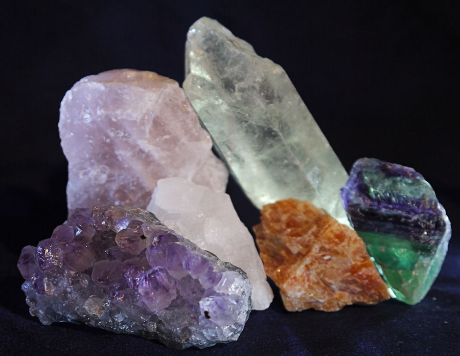 ungeschliffene Typen... Foto & Bild | sonstiges, steine & mineralien ...