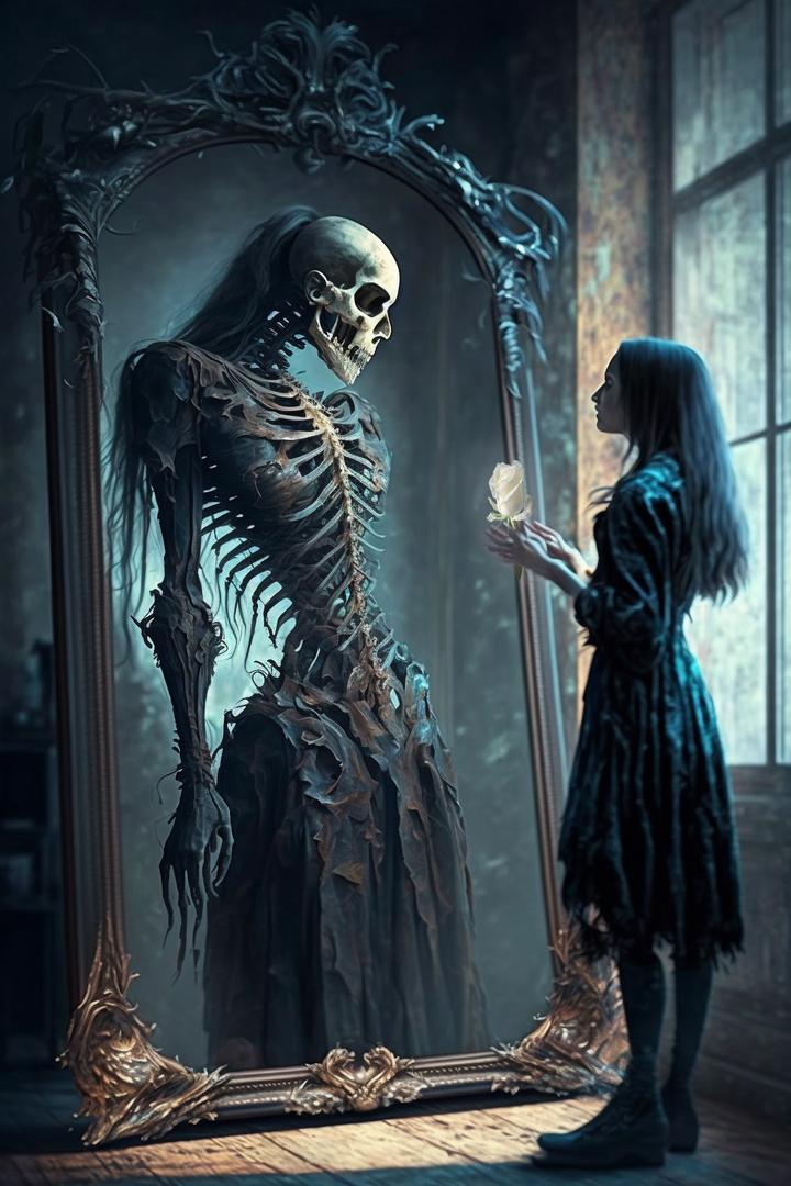 Unheimliche Begenung (4) Foto & Bild | fotomontage, fantasy mystery, composing Bilder auf ...