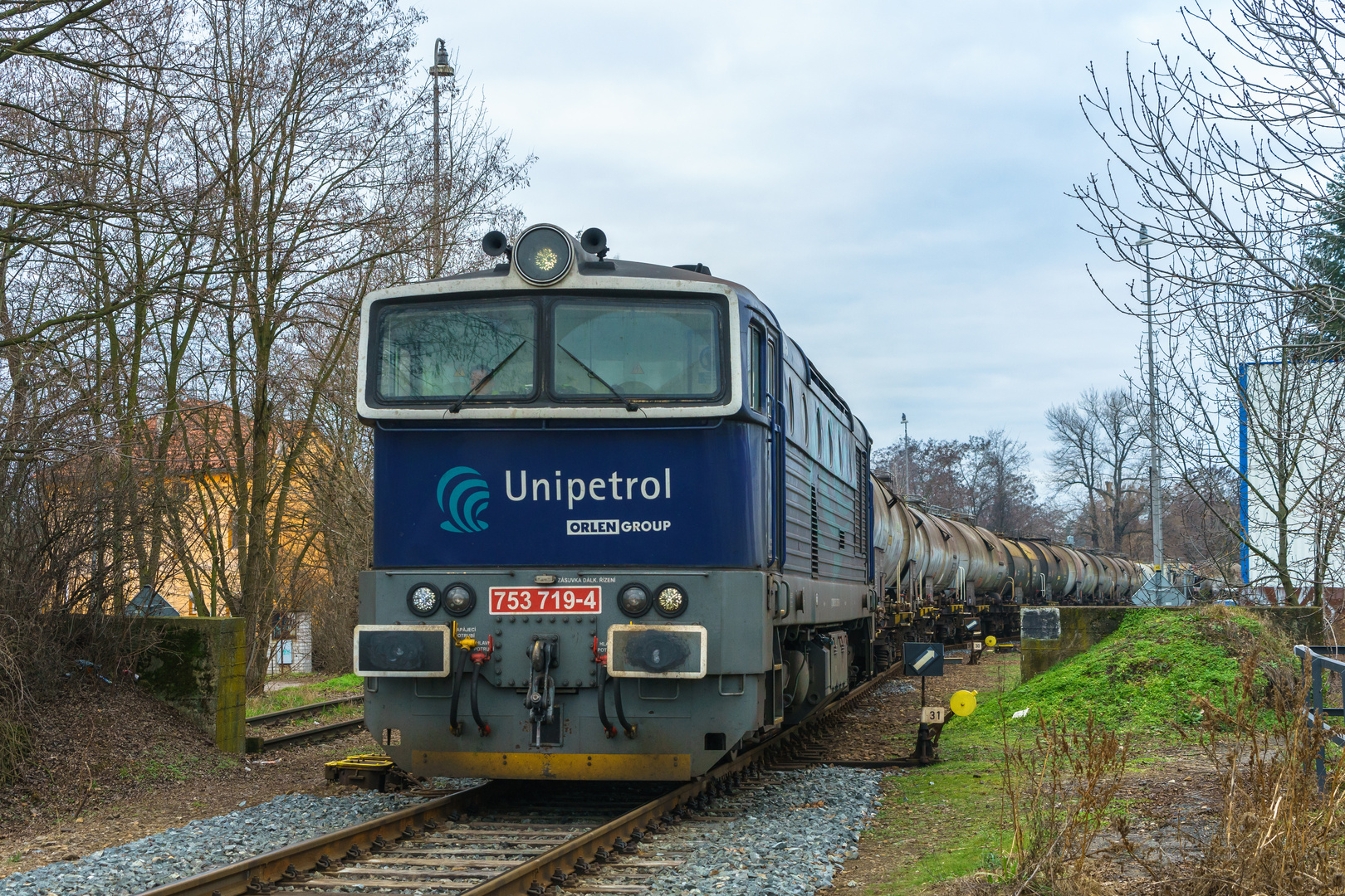 Unipetrol Brille in Neratovice (CZ) Foto & Bild | züge, dampf-, diesel ...