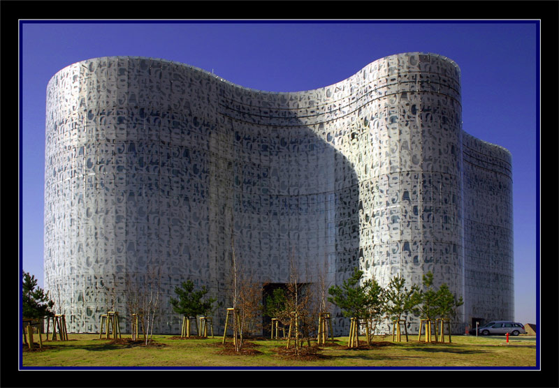 Universitätsbibliothek Cottbus Foto & Bild | architektur, fassaden ...