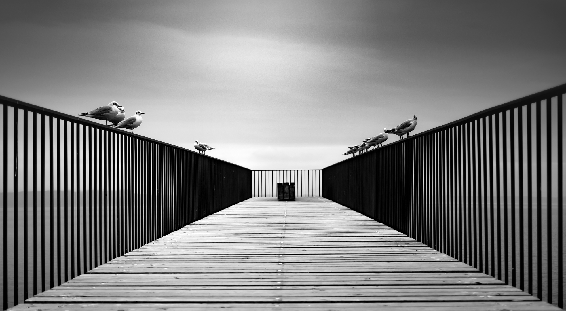 Unperfekt Foto & Bild | winter, himmel, steg Bilder auf fotocommunity