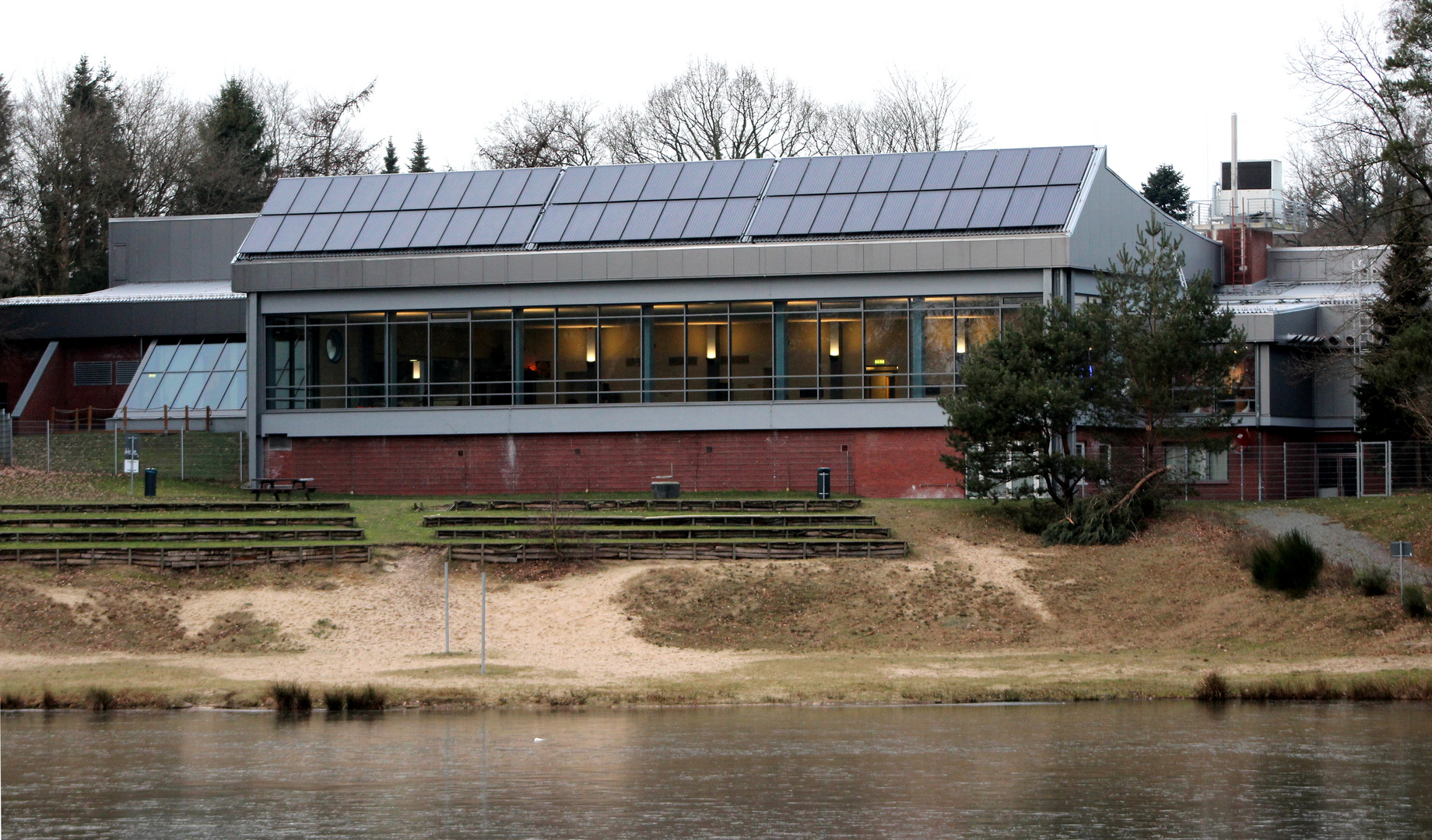 unser Hallenbad in Hemmoor ... Foto & Bild | winter, sand, gras Bilder ...