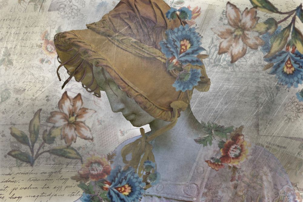 Unter die Haube Foto & Bild | fotomontage, darkness - beauty, friedhof ...