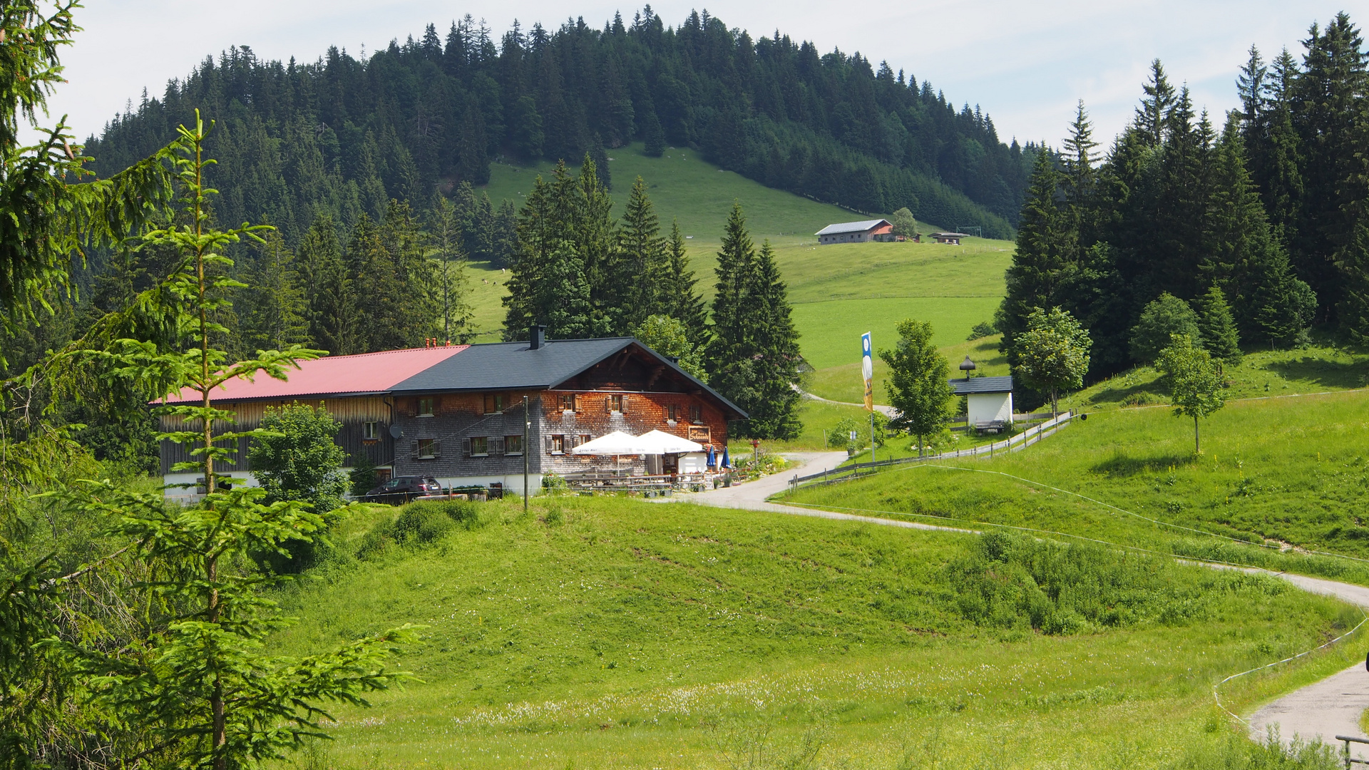 Unteralm bei Unterjoch/ Allgäu Foto & Bild | natur Bilder auf fotocommunity