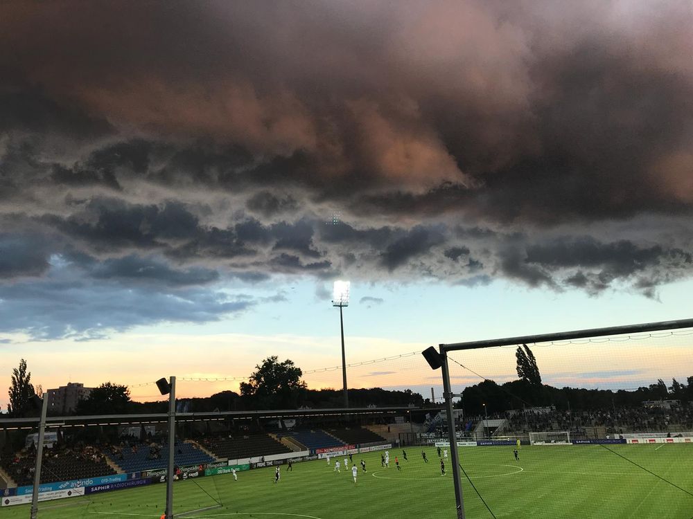 Untergang Foto & Bild | fussball, outdoor, wolken Bilder auf fotocommunity