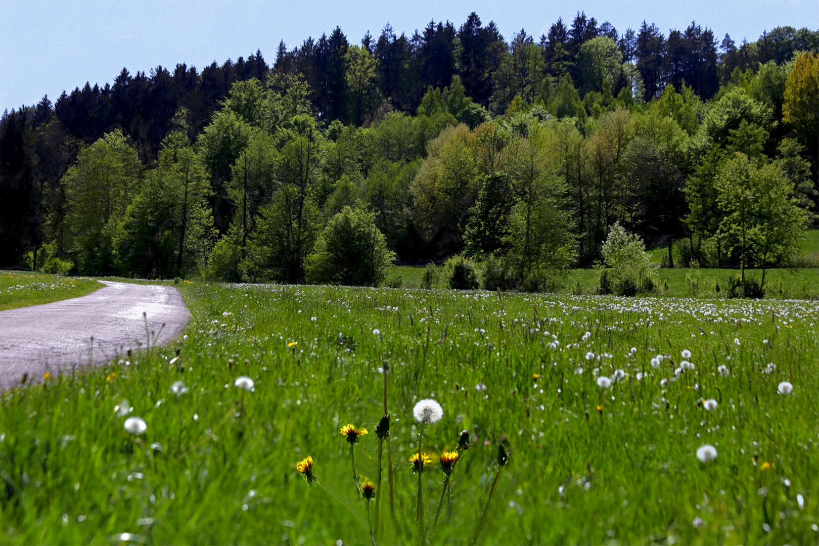 Unterwegs Foto & Bild | landschaft, wege und pfade, im alpenvorland ...