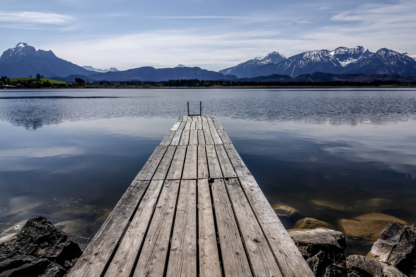 Unterwegs am Hopfensee / Ostallgäu (5) Foto & Bild | wasser, frühling ...