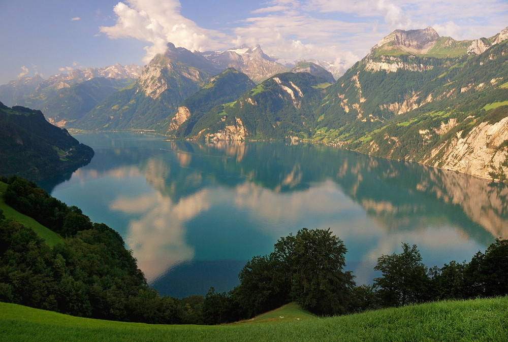 Urnersee Foto & Bild | landschaft, bach, fluss & see, see, teich ...