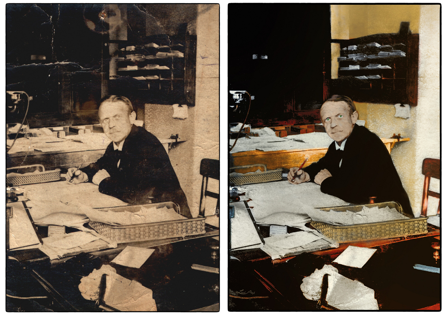 Uropa Wilhelm Foto & Bild | alt, historisch, digiart Bilder auf ...