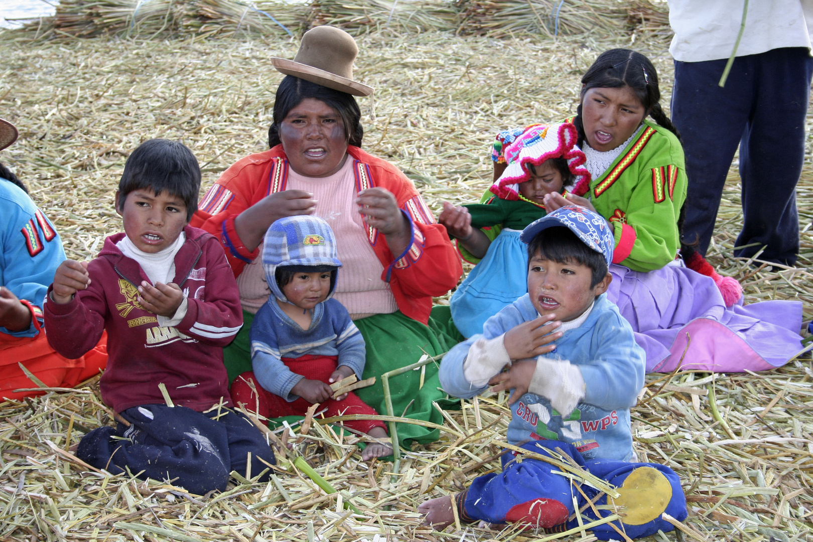 Uros Indianer Foto & Bild | south america, peru, südamerika Bilder auf ...