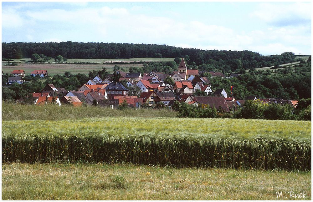 Urphar kleine Ortschaft am Main , Foto & Bild | landschaft ...