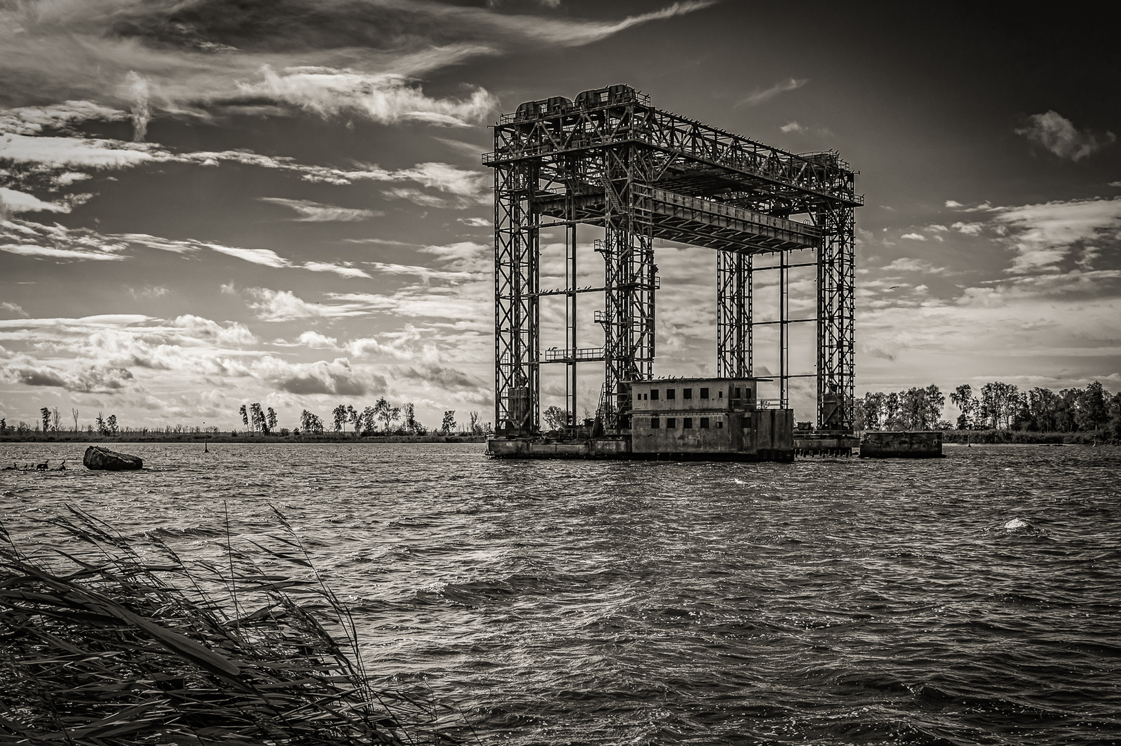 Usedom - Hubbrücke Karnin Foto & Bild | architektur, deutschland ...