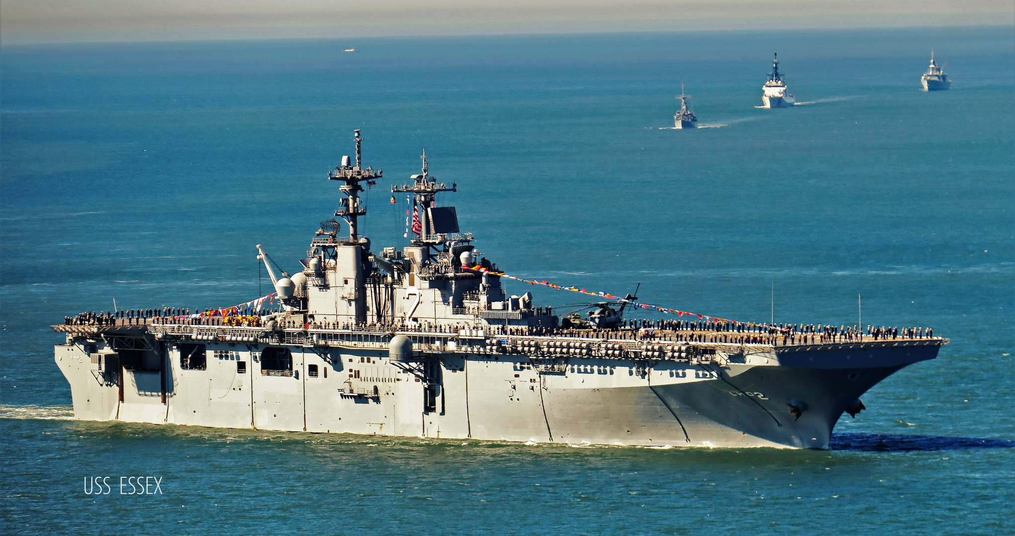 USS ESSEX Foto & Bild | schiffe und seewege, kriegsschiffe, verkehr ...