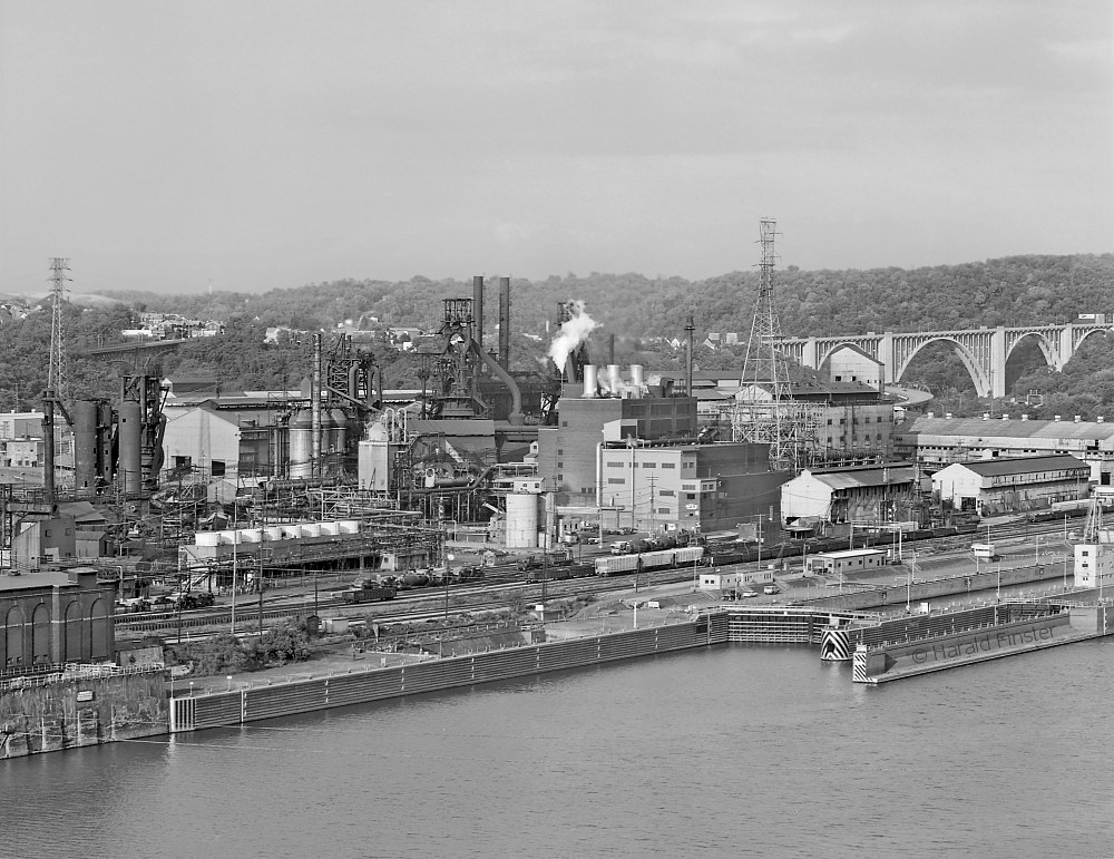 USX Mon Valley Works Foto & Bild | industrie und technik, industrie ...