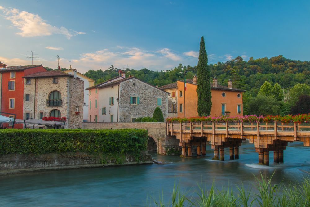 Valeggio sul Mincio kurz vor Sonnenaufgang Foto & Bild | europe, italy, vatican city, s marino ...