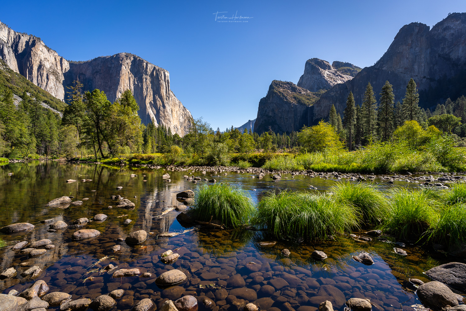 Valley View - Yosemite Nationalpark (USA) Foto & Bild | north america ...