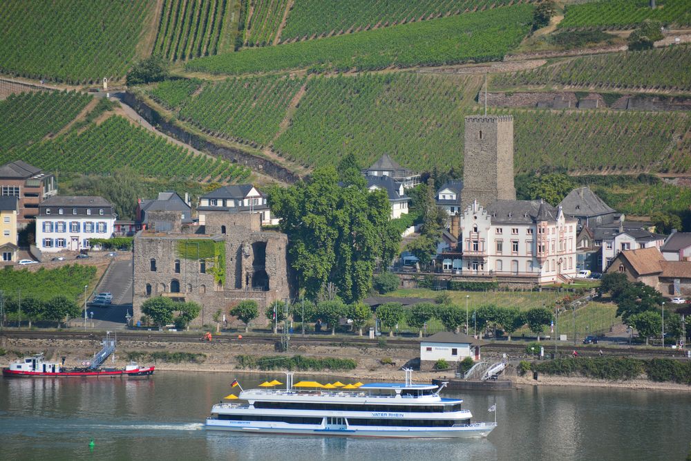 "Vater Rhein" vor Rüdesheim Foto & Bild | deutschland, europe ...