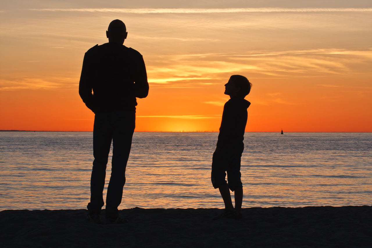 Vater und Sohn Foto & Bild | landschaft, natur Bilder auf fotocommunity