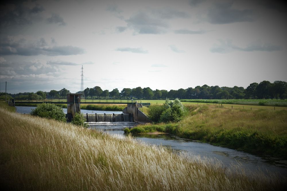 vechte stau Foto & Bild | landschaft, fluss, natur Bilder auf fotocommunity