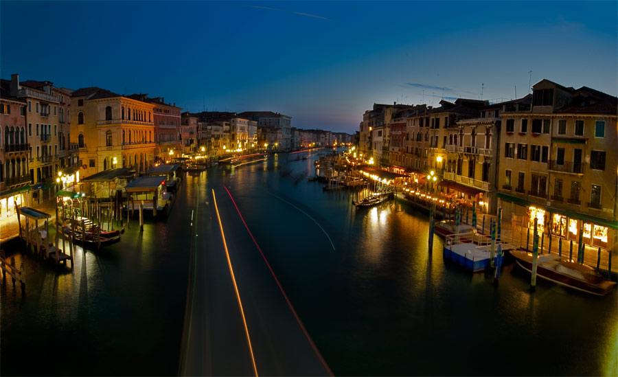 Venedig bei Nacht Foto & Bild | europe, italy, vatican city, s marino, italy Bilder auf ...
