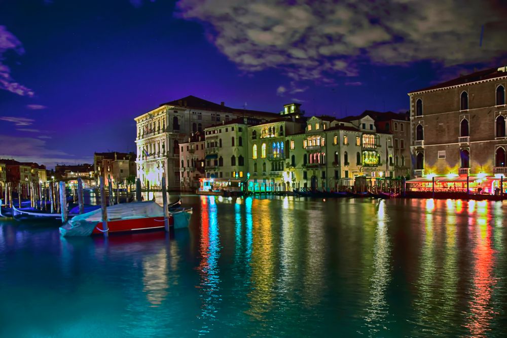 Venedig bei Nacht Foto & Bild | italy, world, venezia Bilder auf fotocommunity