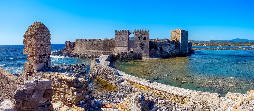 Venezianische Burg in Methoni Foto & Bild | architektur, europe, greece ...