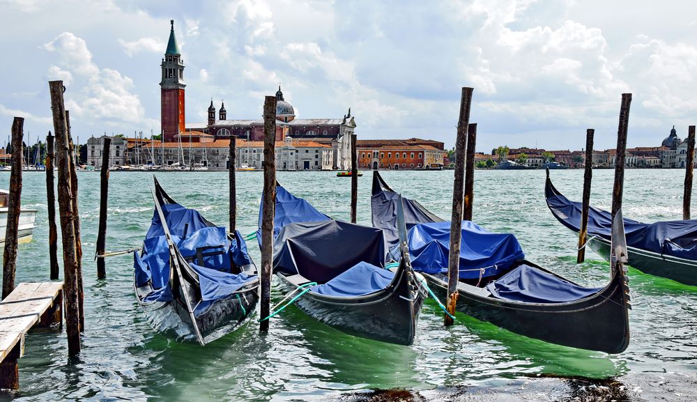 Venezianische Gondeln Foto & Bild | world, venezia, venedig Bilder auf fotocommunity