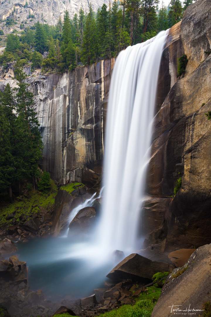 Vernal Fall - Yosemite NP (USA) Foto & Bild | north america, united ...