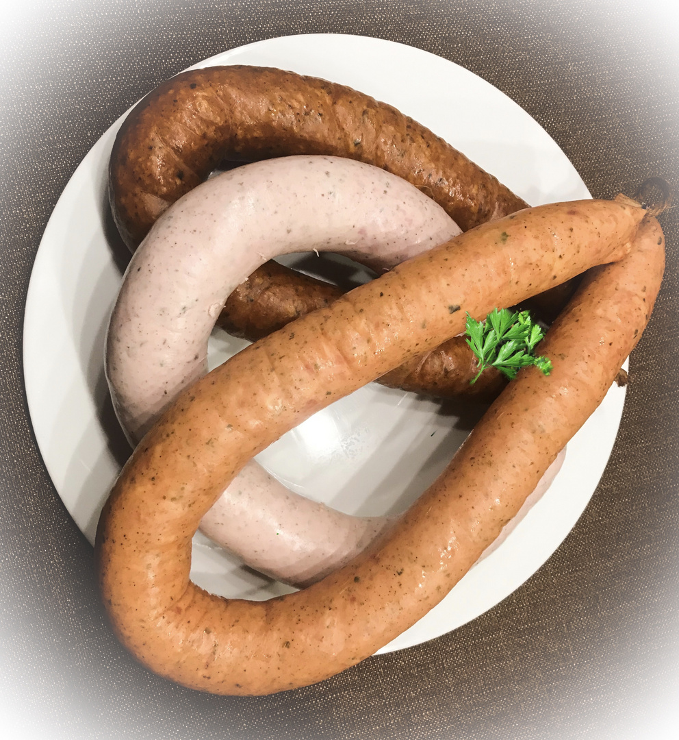 Verschiedene Sorten Stadtwurst Foto & Bild | deutschland, europe ...